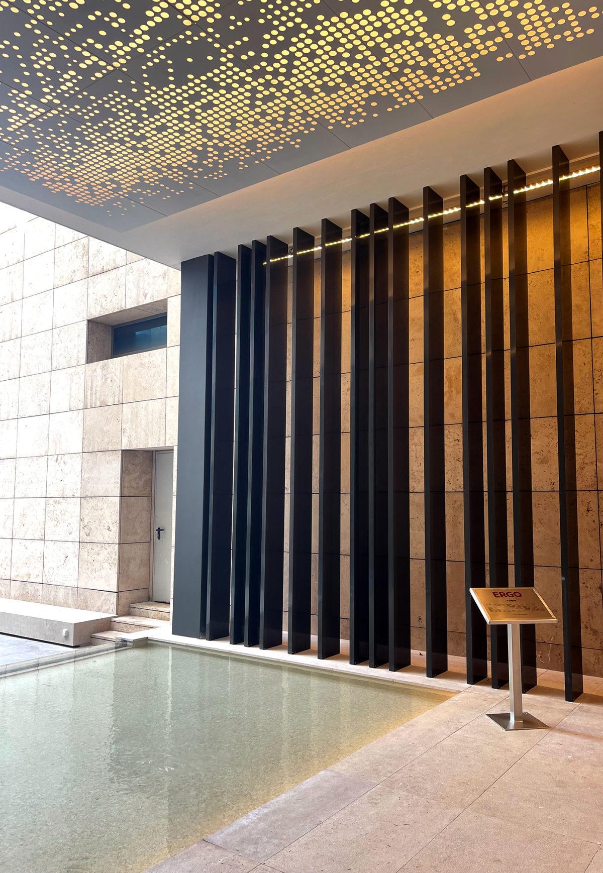 Parametric design installation for ERGO - MAKE Creative Spaces